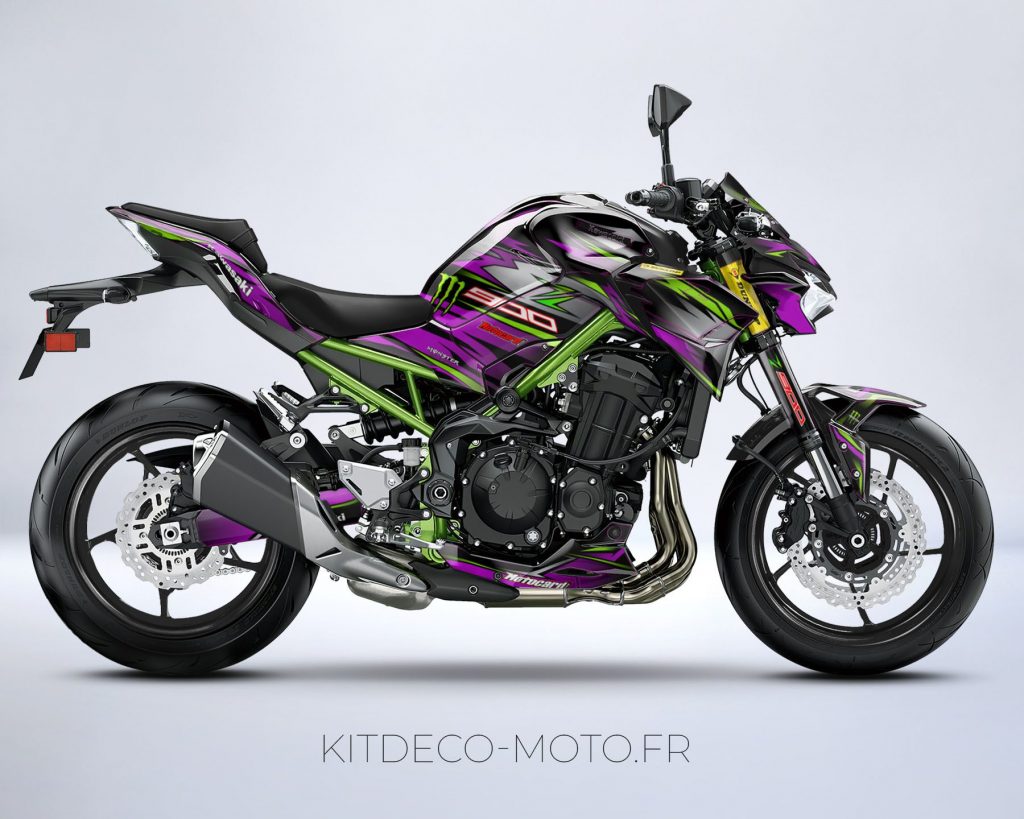 Kit déco Kawasaki Z900 - Joker | Kitdeco-moto.fr