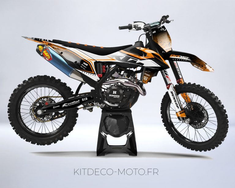 KTM SX / SXF (2019-2022) deco kit - Splash Orange - Moto Deco Kit Shop