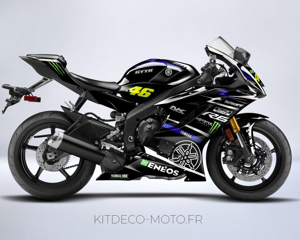 Yamaha R6 Street Bike Replica Graphic Kit 60th Anniversary, 48% OFF