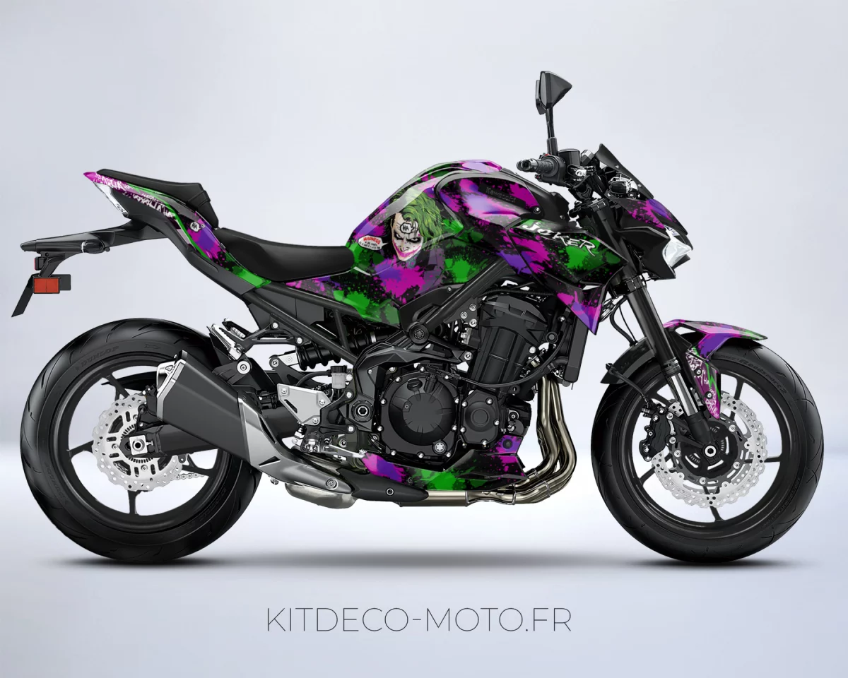 Kawasaki Z900 deco kit - Joker - Motorcycle Deco Kit Shop